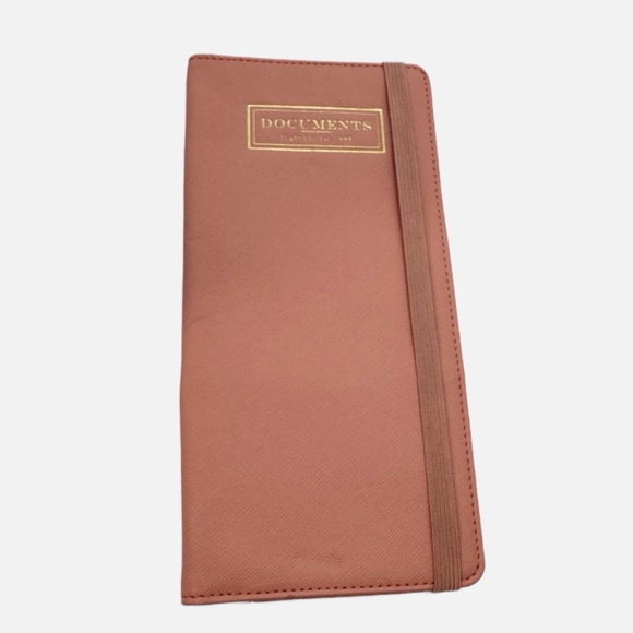 Bags | Pink Passports And Travel Documents Wallet Boarding Passes ...